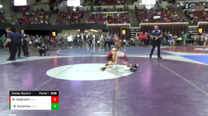81 lbs Champ. Round 2 - Banks Kassmier, Fort Benton Longhorn Wrestling ...