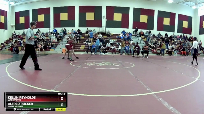 138 lbs Consolation Bracket - Kellin Reynolds, Wadsworth vs Alfred ...