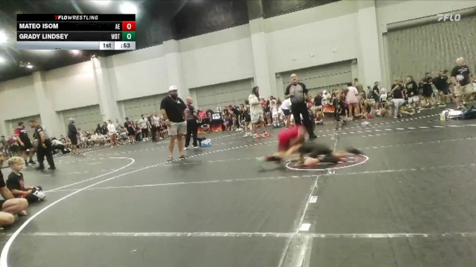 52 lbs Round 6 (8 Team) - Grady Lindsey, Washington Dual Team vs Mateo ...