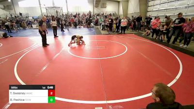 58 lbs Round Of 16 - Talon Sweeney, Henryetta Knights Wrestling Club vs ...