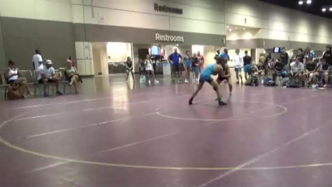 120 lbs Round 3 (6 Team) - Samuel Marvel, Wellington - Comm 1 vs Nathan ...