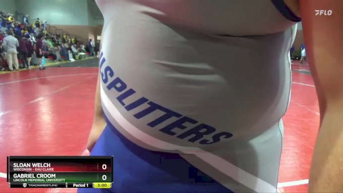 285 lbs Champ. Round 2 - Gabriel Croom, Lincoln Memorial University vs ...