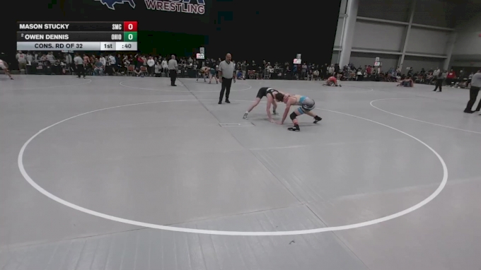 157 lbs Cons. Rd Of 32 - Mason Stucky, Sheldon Mat Club vs Owen Dennis ...