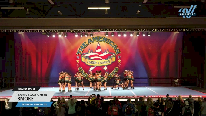 Bama Blaze Cheer - Smoke [2023 L2 Senior - D2 Day 2] 2023 The American ...
