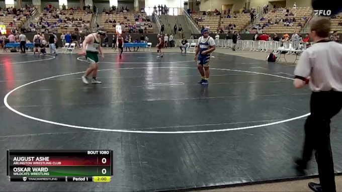 250 lbs Cons. Round 2 - August Ashe, Arlington Wrestling Club vs Oskar ...