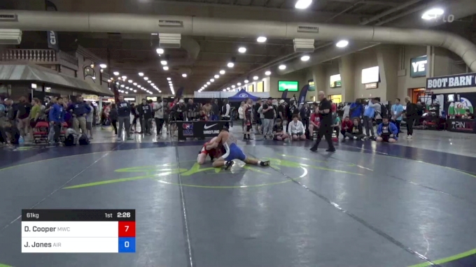 61 kg Cons 32 #2 - Drew Cooper, MWC Wrestling Academy vs Jacob Jones ...