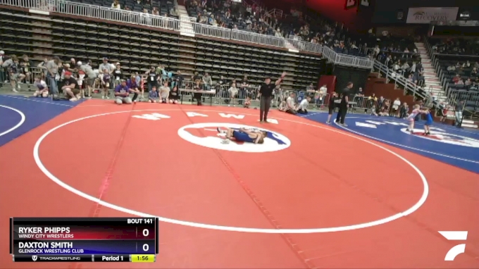 56 lbs Semifinal - Ryker Phipps, Windy City Wrestlers vs Daxton Smith ...