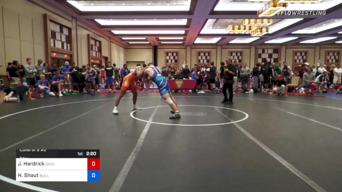 74 kg Consi Of 8 #2 - Jaden Hardrick, Ohio vs Hunter Shaut, Bulls ...