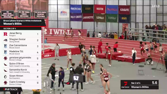 Women's 800m, Finals 2