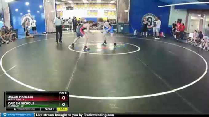 138 lbs Round 2 (8 Team) - Caiden Nichols, Team Clay vs Jacob Harless ...