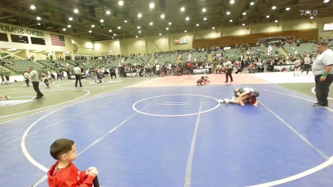 100 lbs 2nd Place - Ryan Wardlaw, Small Town WC vs Huntley Keller ...
