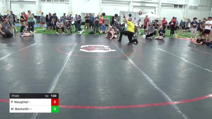 120-C lbs Final - Preston Waughtel, IL vs Maverick Beckwith, NY