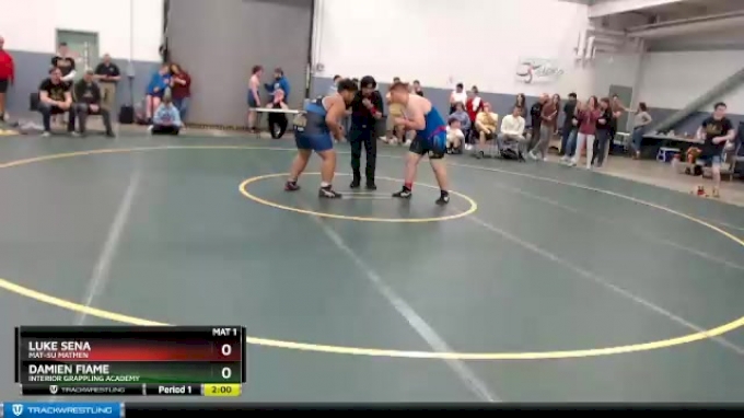 285 lbs Round 2 - Luke Sena, Mat-Su Matmen vs Damien Fiame, INTERIOR ...