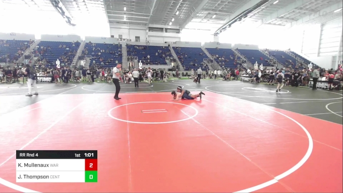 106 lbs Rr Rnd 4 - Kayson Mullenaux, War Wc vs Josiah Thompson, Central ...