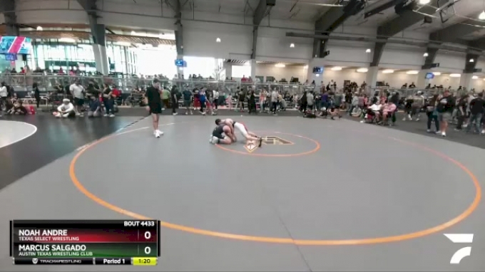 98 lbs Champ. Round 2 - Noah Andre, Texas Select Wrestling vs Marcus ...