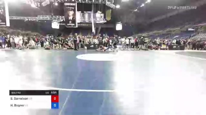 120 lbs Round Of 128 - Sean Garretson, Maryland vs Hunter Bogner, Texas