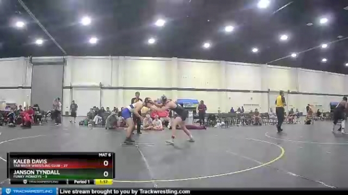 155 lbs Round 3 (6 Team) - Kaleb Davis, Tar River Wrestling Club vs ...