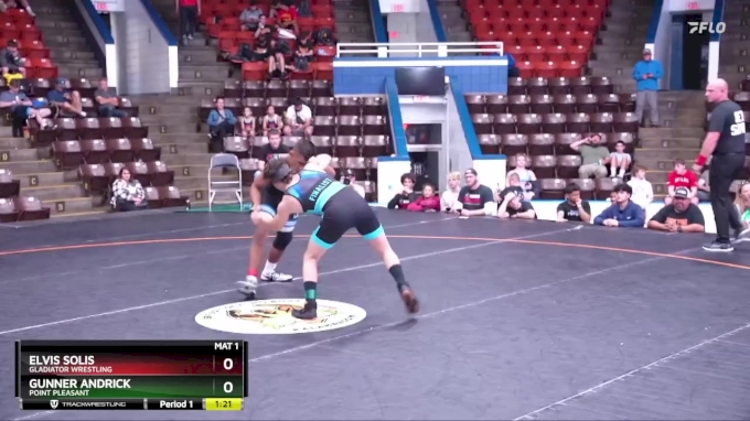 135 lbs 1st Place Match - Elvis Solis, Gladiator Wrestling vs Gunner ...