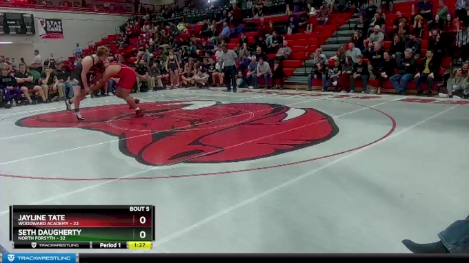 285 lbs Semis & 1st Wb (8 Team) - Seth Daugherty, North Forsyth vs ...