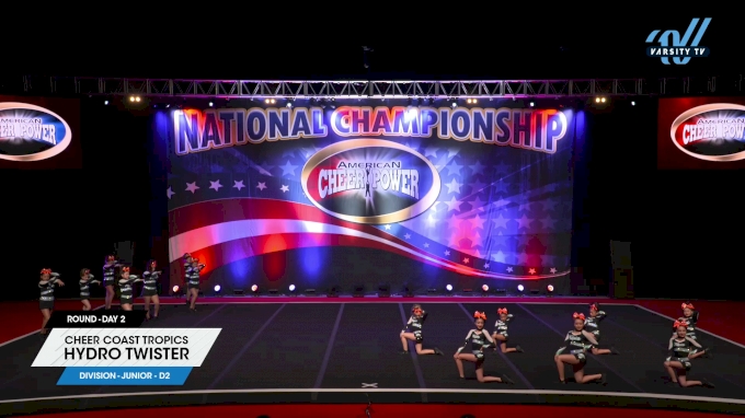 Cheer Coast Tropics - Hydro Twister [2024 L1 Junior - D2 Day 2] 2024 ...