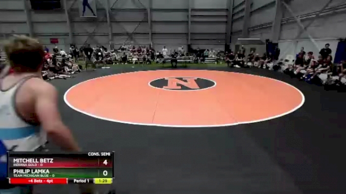 160 lbs 4th Wrestleback (16 Team) - Mitchell Betz, Indiana Gold vs ...