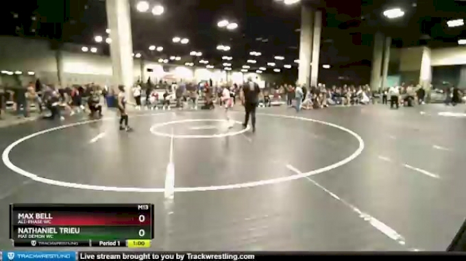 71 lbs Cons. Semi - Nathaniel Trieu, Mat Demon WC vs Max Bell, All-Phase WC