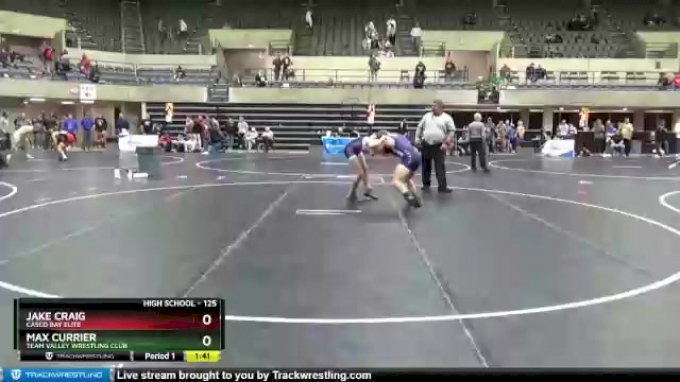 125 lbs 1st Place Match - Max Currier, Team Valley Wrestling Club vs ...