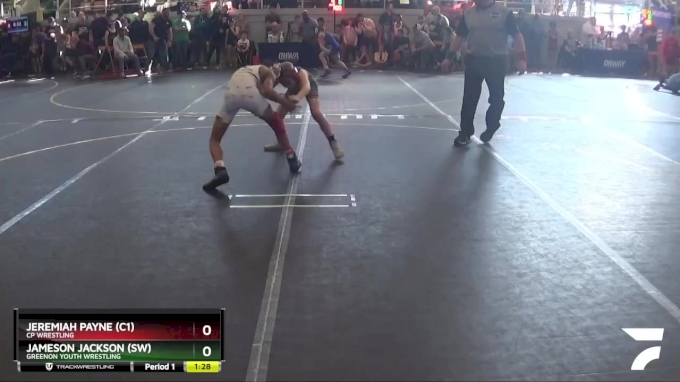 76 lbs Champ. Round 1 - Jameson Jackson (sw), Greenon Youth Wrestling ...