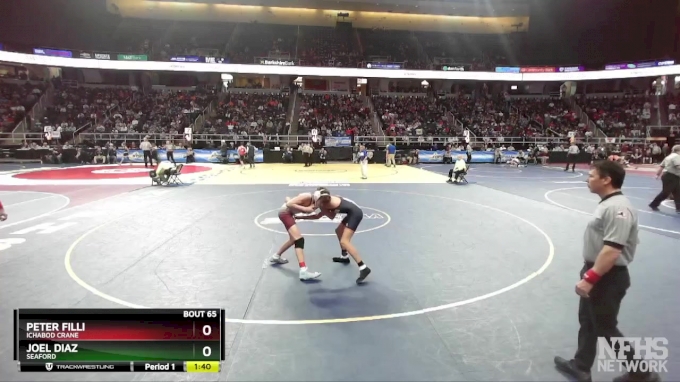 II-101 lbs Champ. Round 1 - Peter Filli, Ichabod Crane vs Joel Diaz ...