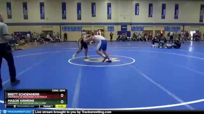 285 lbs Cons. Semi - Mason Hawkins, University Of Wisconsin-Eau Claire ...