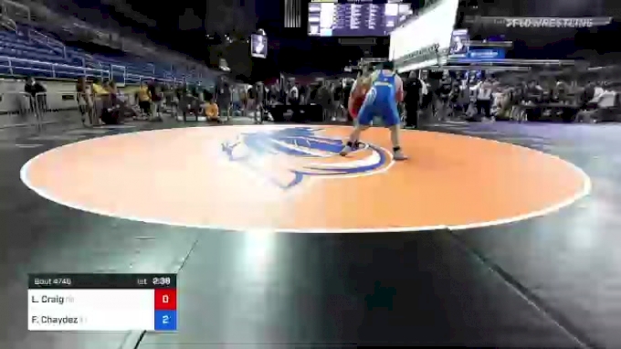 285 lbs Consi Of 64 #2 - LaShawn Craig, California vs Faustino Chaydez ...
