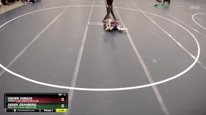 Quarterfinal - Derek Granberg, Wayzata Youth Wrestling vs Xavier Vargas ...