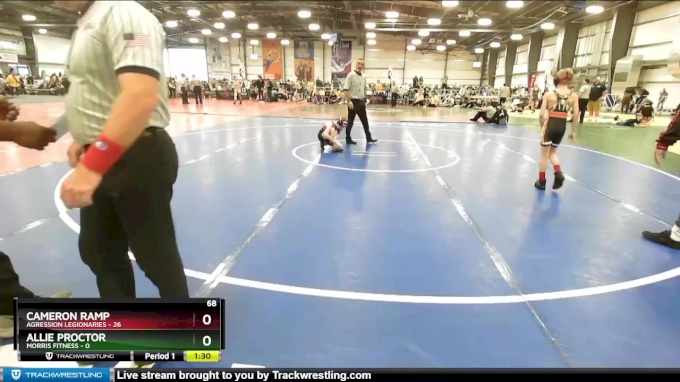 68 lbs Rd# 2 10:30am Friday - Cameron Ramp, Agression Legionaries vs ...