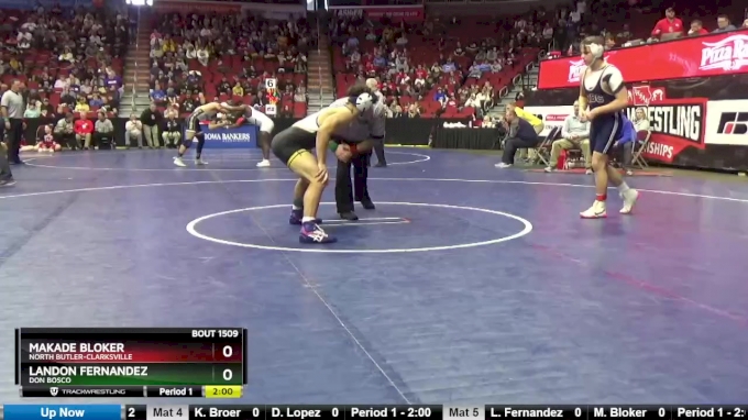 1A-182 lbs Cons. Round 4 - Landon Fernandez, Don Bosco vs MaKade Bloker ...