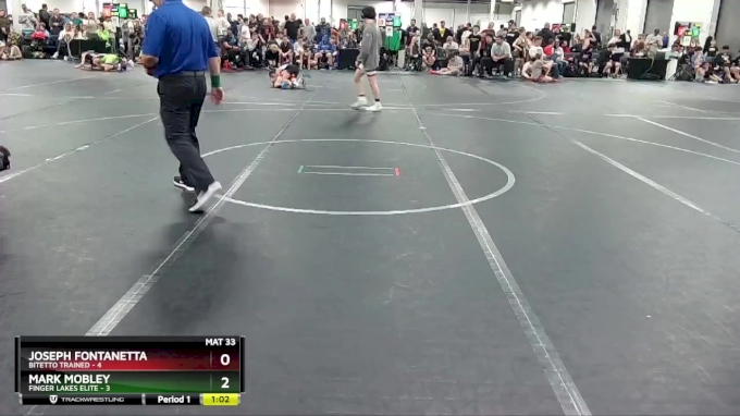 80 lbs Round 6 (8 Team) - Joseph Fontanetta, Bitetto Trained vs Mark ...