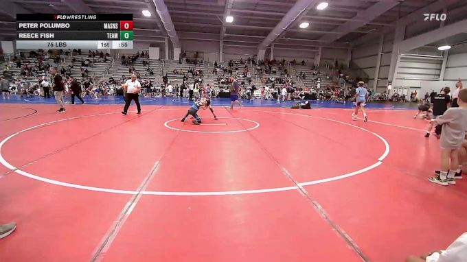 75 lbs Rr Rnd 1 - Peter Polumbo, Mat Assassins Blue vs Reece Fish, Team ...