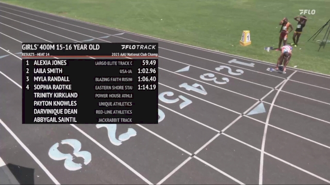 Youth Girls' 400m, Prelims 15 - Age 15-16