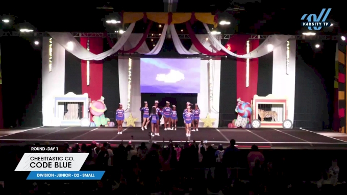 Cheertastic Co. - Code Blue [2024 L3 Junior - D2 - Small Day 1] 2024 ...