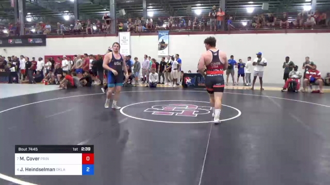 125 kg 5th Place - Matthew Cover, Princeton Wrestling Club vs Joshua ...