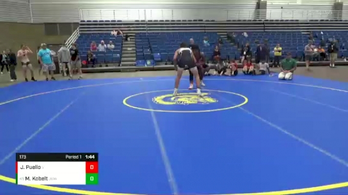 173 lbs Cons. Round 4 - Mason Kobelt, John Glenn Wrestling vs Juan ...