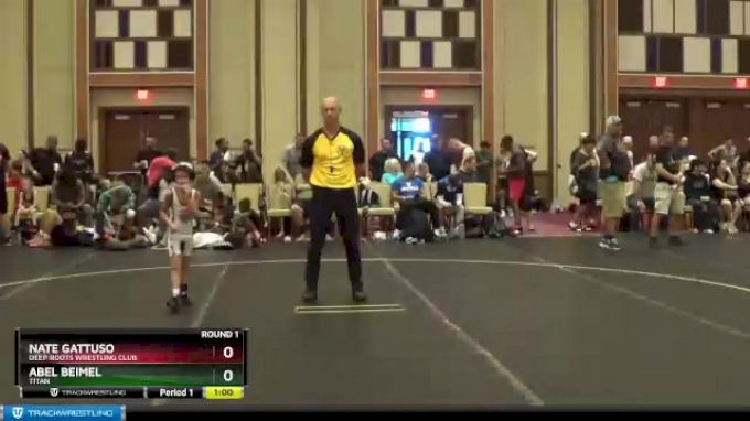 44 lbs Round 1 - Abel Beimel, TITAN vs Nate Gattuso, Deep Roots ...