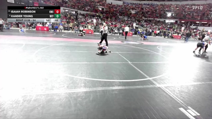 54 lbs Champ. Round 2 - Xander Young, Weyauwega-Fremont vs Isaiah ...