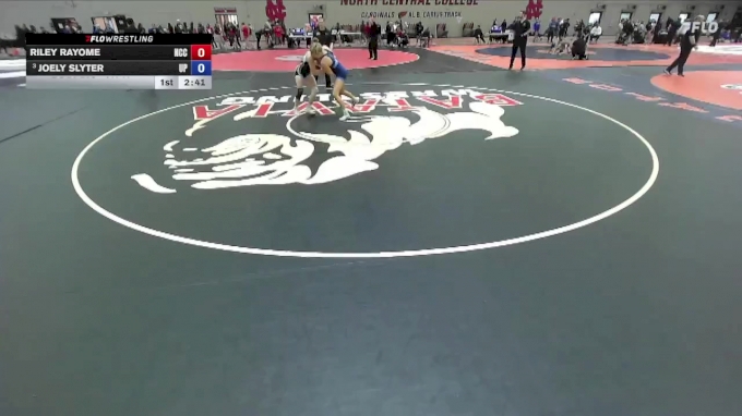 117 A Champ. Round 2 - Joely Slyter, University Of Providence vs Riley ...