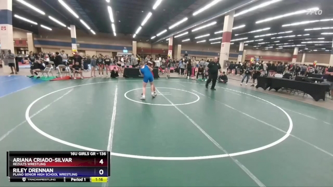 136 lbs Semifinal - Ariana Criado-Silvar, ReZults Wrestling vs Riley ...