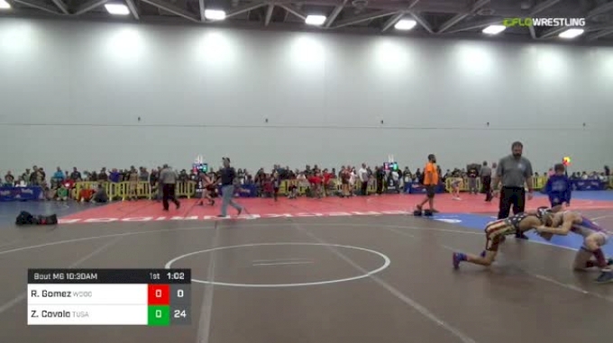 92 lbs Rr Rnd 2 - Ricky Gomez, War Dogs vs Zachary Covolo, Team USA