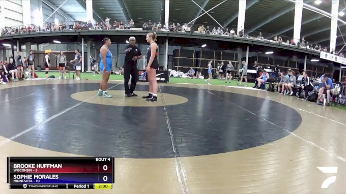 235 lbs Round 2 (6 Team) - Brooke Huffman, Wisconsin vs Sophie Morales ...