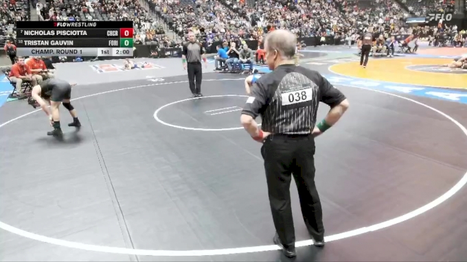 138-5A Champ. Round 1 - Nicholas Pisciotta, Cherry Creek vs Tristan ...