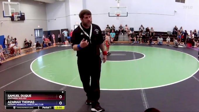 84 lbs Round 2 - Azariah Thomas, Modern Warriors Wrestling Club vs ...