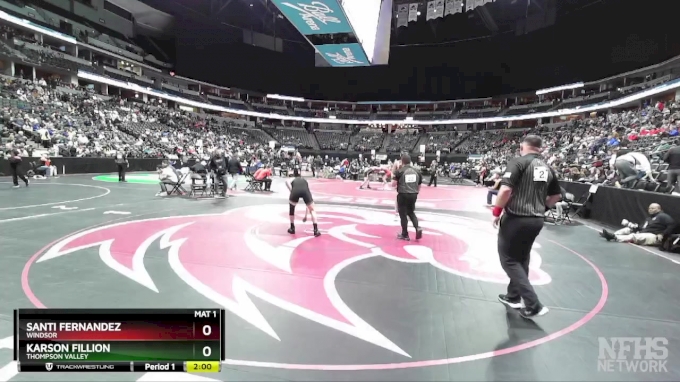 165-4A Champ. Round 1 - Karson Fillion, Thompson Valley vs Santi ...