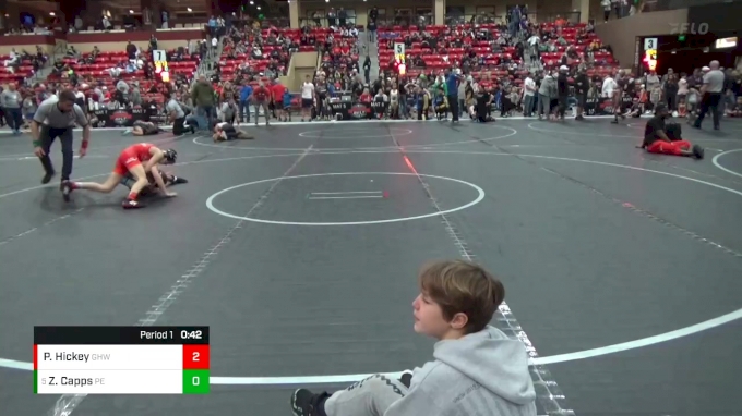 90 lbs Cons. Round 3 - Zavin Capps, Pomona Elite vs Patrick Hickey ...